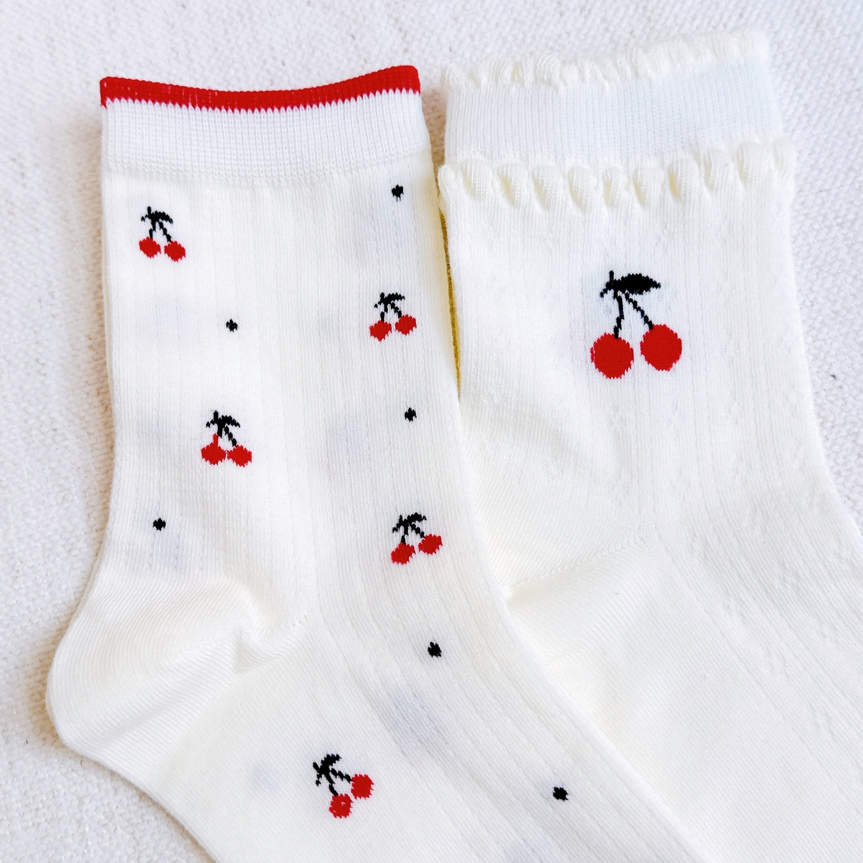 Cherries All Over Sock Set Of 2 – Ellisonyoung.com