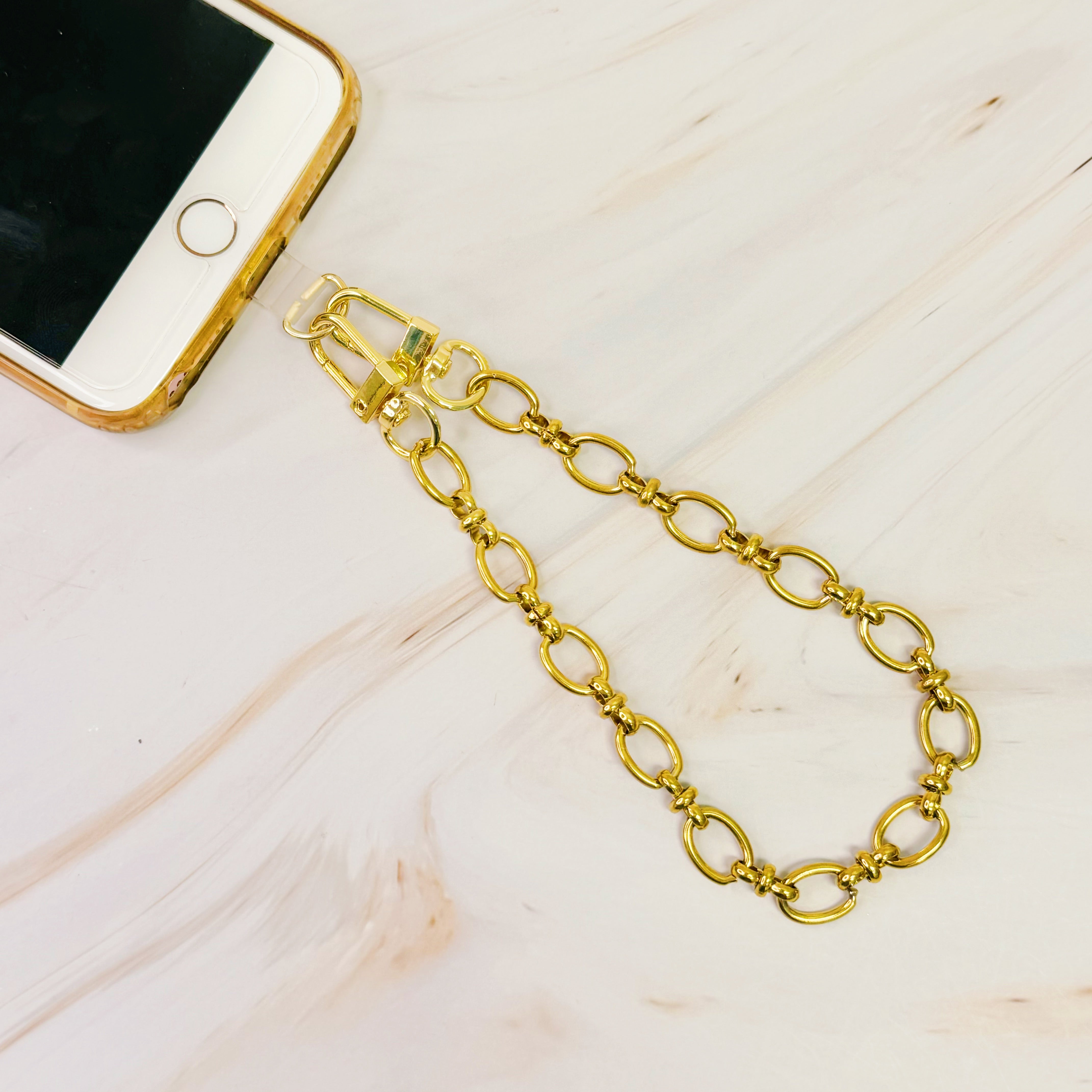 Noble Chic Chain Phone Wrist Lanyard – Ellisonyoung.com