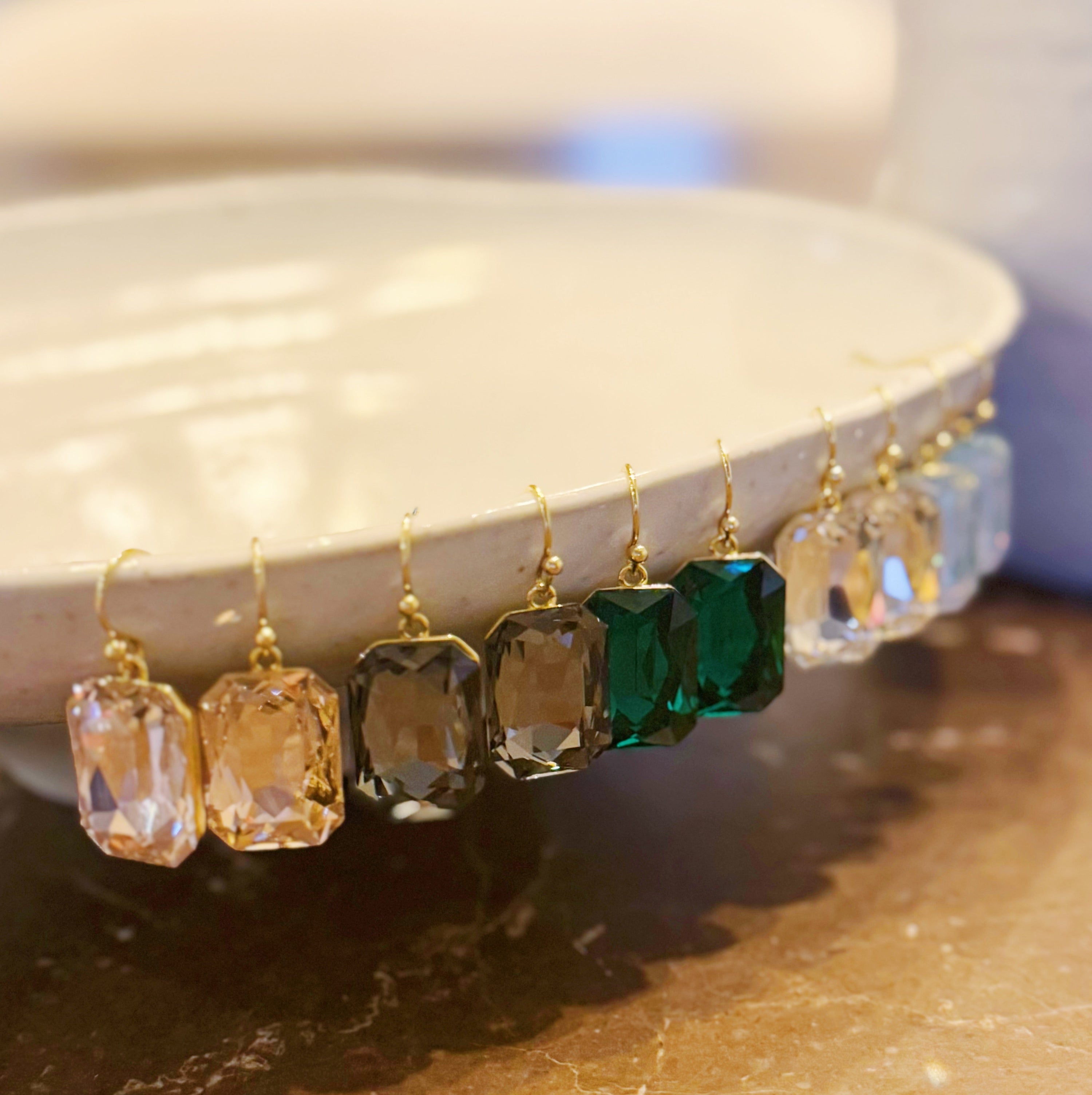 Simple And Classy Jewel Earrings – Ellisonyoung.com