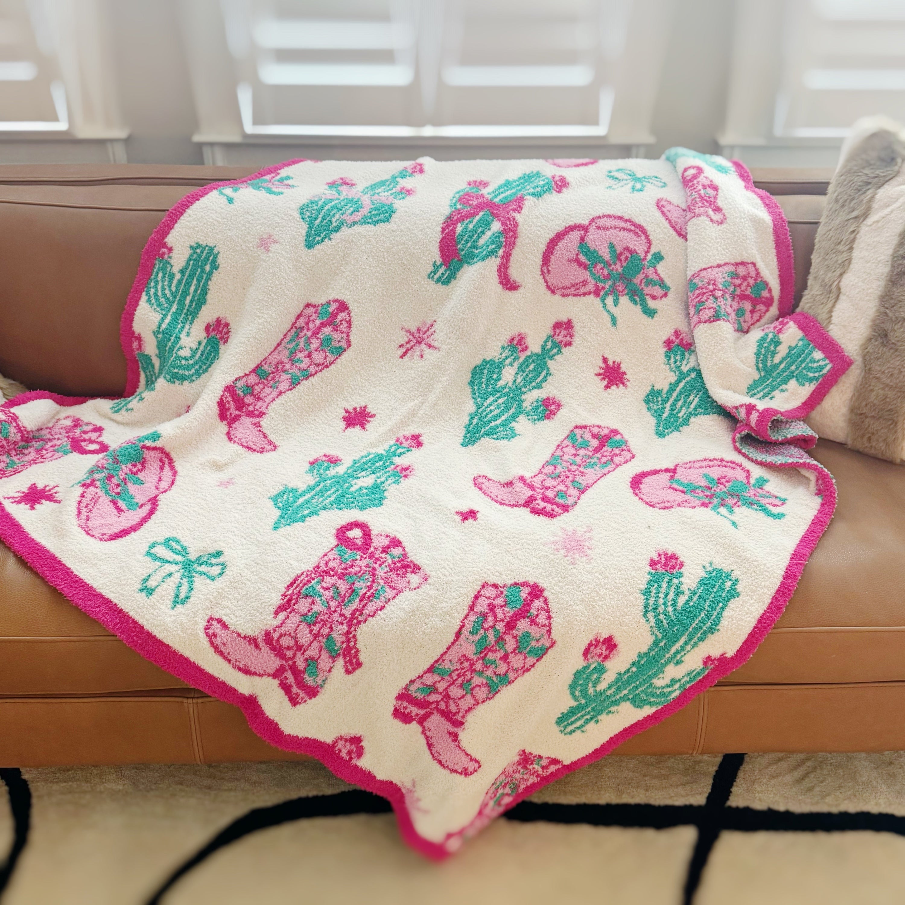 Western Whimsy Coziest Blanket – Ellisonyoung.com
