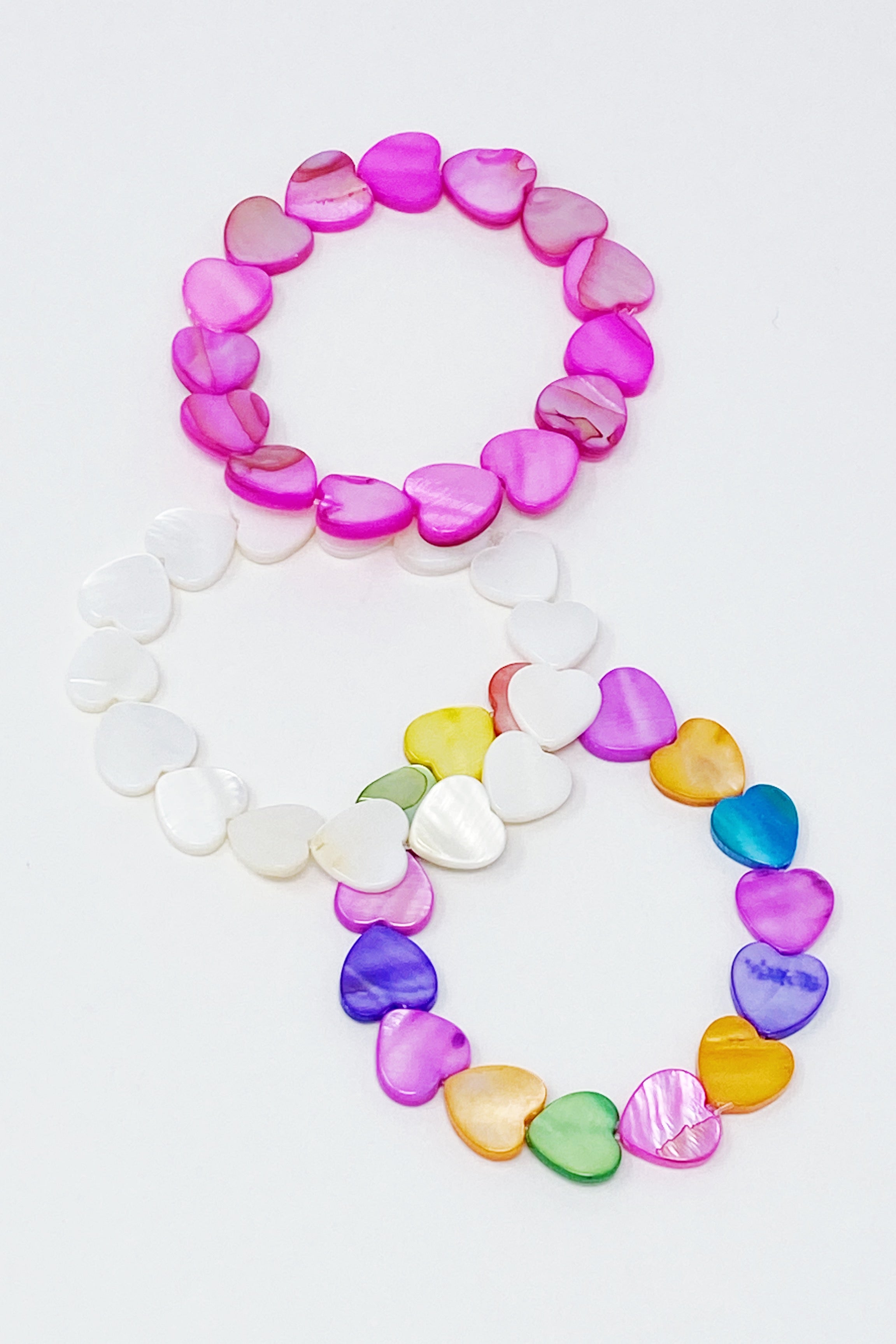 Shelly Heart Stretch Bracelet – Ellisonyoung.com