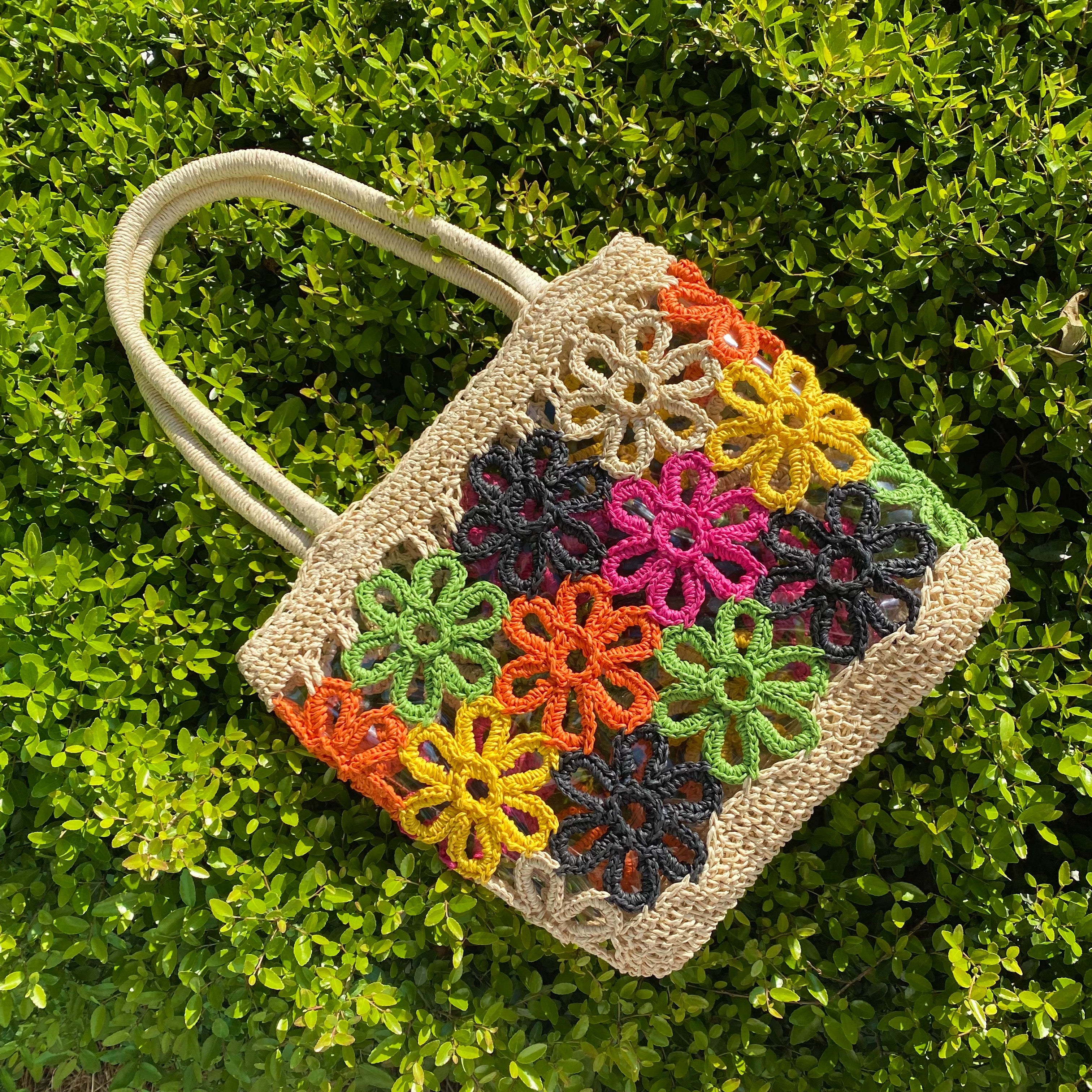 Hand Made Flower Power Tote – Ellisonyoung.com