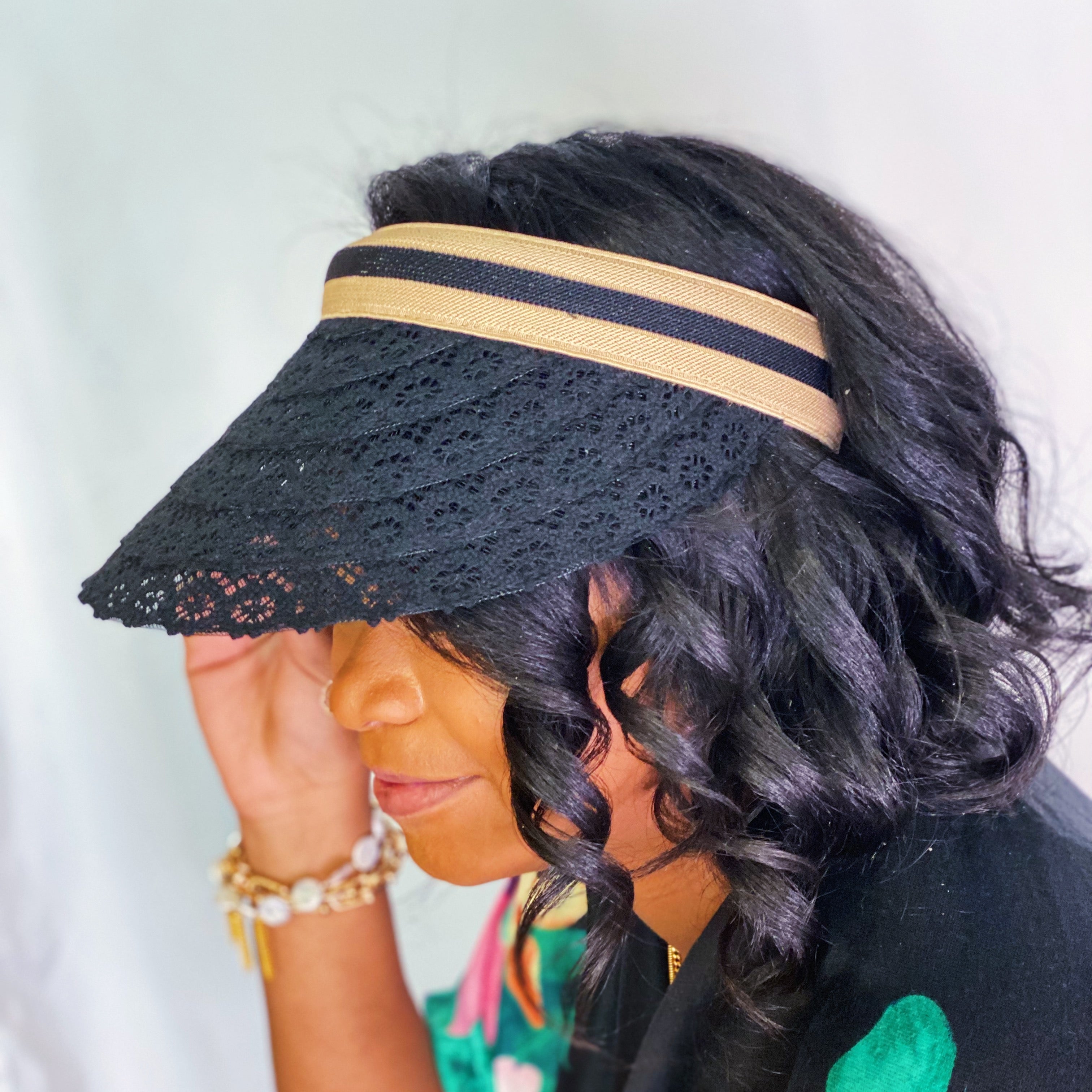 Soho Lady Lace Visor – Ellisonyoung.com